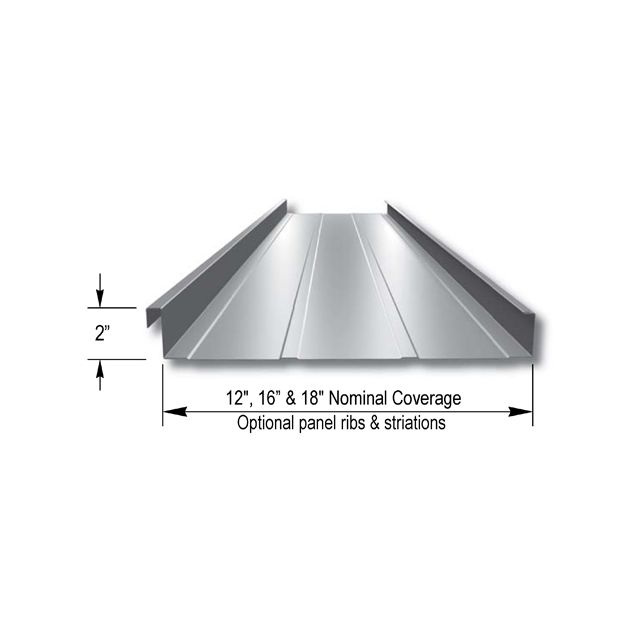 2" ZIP-LOK Roof Panel - modlar.com