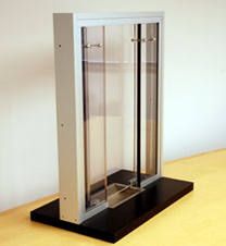 Baffle Interior Bullet Resistant Transaction Windows - modlar.com