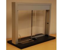 Horizontal Sliding Bullet Resistant Transaction Window - modlar.com