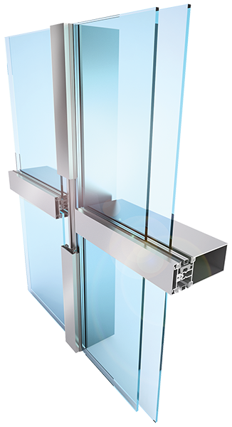 Reliance™-IG SS Screw Spline Curtain Wall System - modlar.com