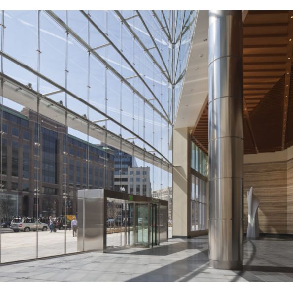 Hybrid Tension Rod/Steel Beam Facades - modlar.com