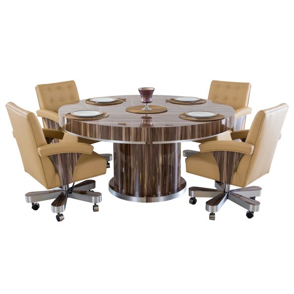 Cleopatra Round Poker Table - modlar.com