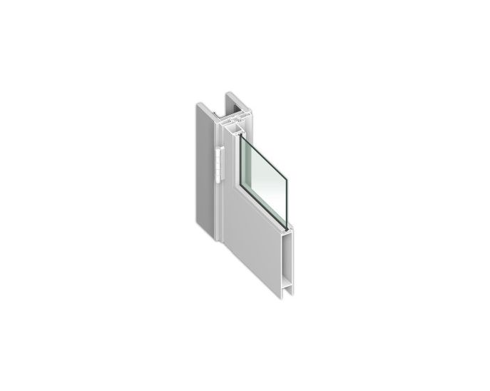 INT45 Interior Flush Glaze Framing - modlar.com