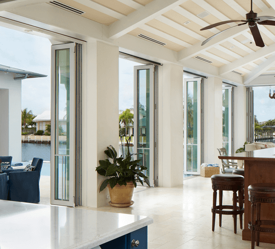 Solar Innovations Folding Glass Walls - modlar.com