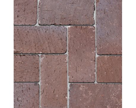 Mission Tumbled Brown Flashed Paver - modlar.com