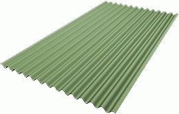 Flexospan 0.75" Corrugated Metal Panel - modlar.com