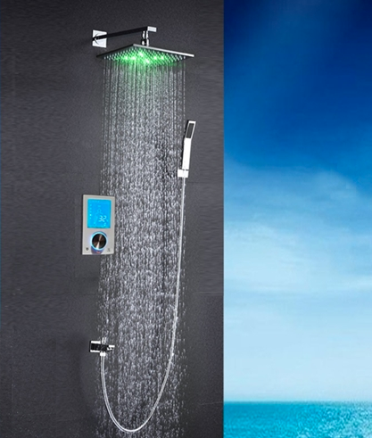 Flavia Digital Color Changing LED Rainfall Shower Set - modlar.com