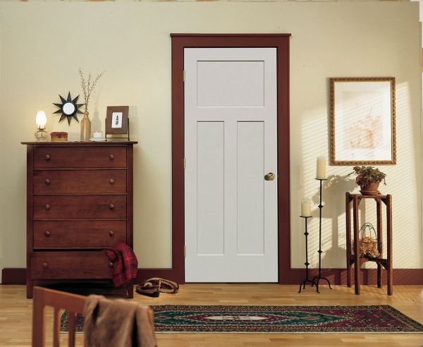 Molded 1 Panel Shaker Smooth Square Doors - modlar.com