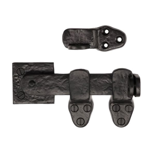 Cast Iron 6.5" Lockable Gate Bar Latch - modlar.com