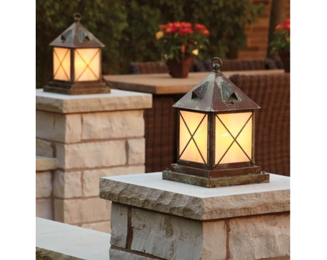 Stonehaven™ Lantern 10" Wide Exterior Pier Light - modlar.com