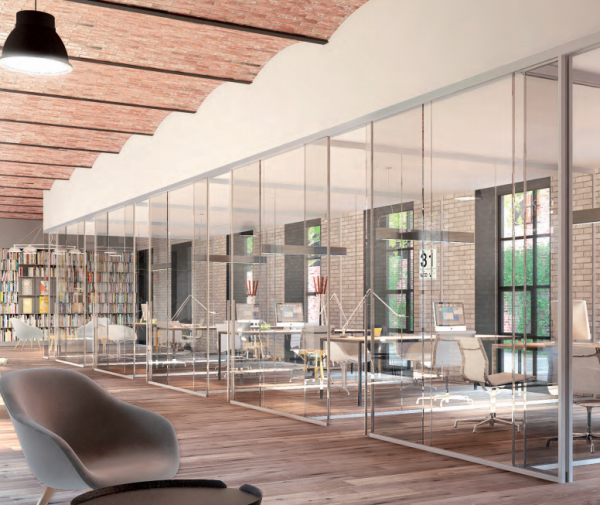 Klein's Panoramic Frameless Glass Wall Systems - modlar.com