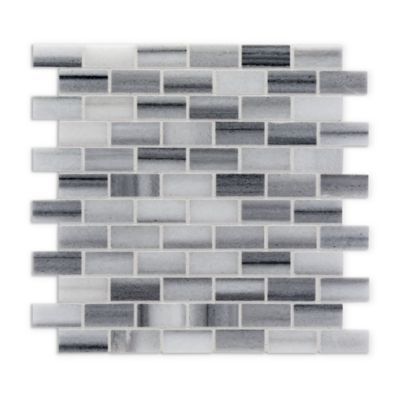 Asher Grey Mosaics Tile - modlar.com