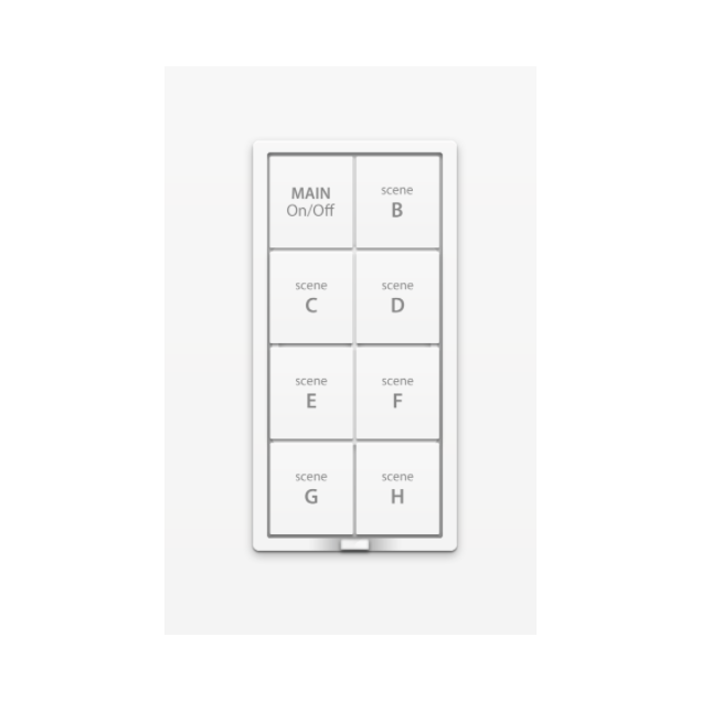8-Button Dimmer Wall Keypad - modlar.com