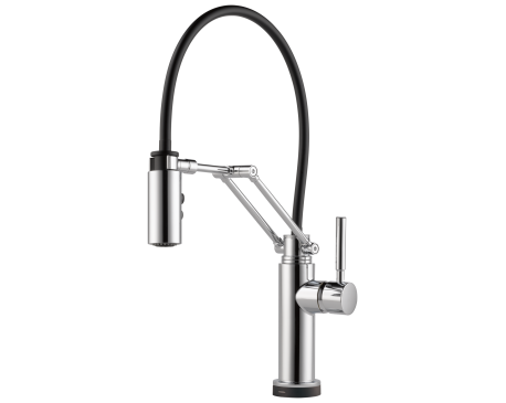 Solna® Single Handle Articulating Kitchen Faucet with SmartTouch ...