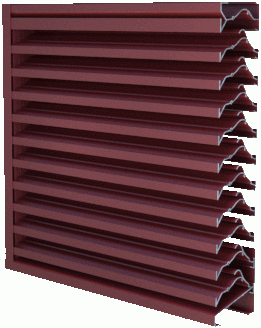 LE-52 5" Fixed Drainable Louver - modlar.com