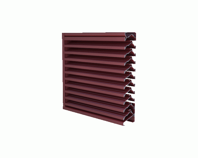 LE-52 5" Fixed Drainable Louver - modlar.com