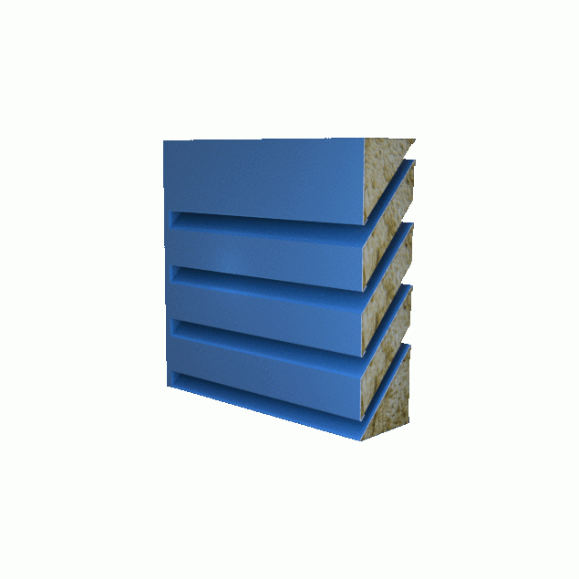 LAG-86 8" Acoustical Louver - modlar.com