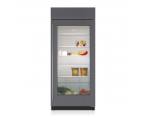 36" Classic Refrigerator with Glass Door - Panel Ready BI-36RG/O ...