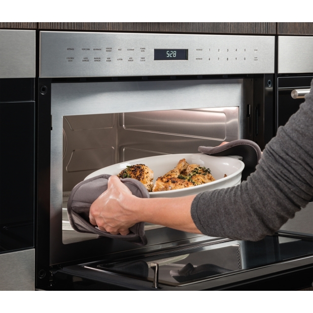 24" E Series Transitional Drop-Down Door Microwave Oven MDD24TE/S/TH ...