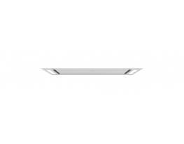 36" Ceiling-Mounted Hood - White Glass VC36W - modlar.com