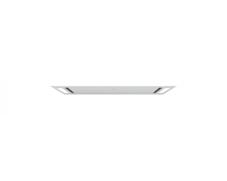 36" Ceiling-Mounted Hood - White Glass VC36W - modlar.com
