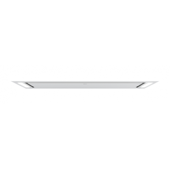 48" Ceiling-Mounted Hood - White Glass VC48W - modlar.com