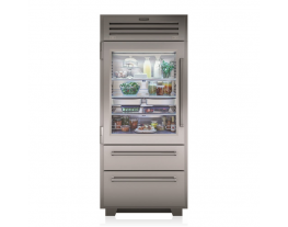 36" PRO Refrigerator/Freezer with Glass Door PRO3650G - modlar.com