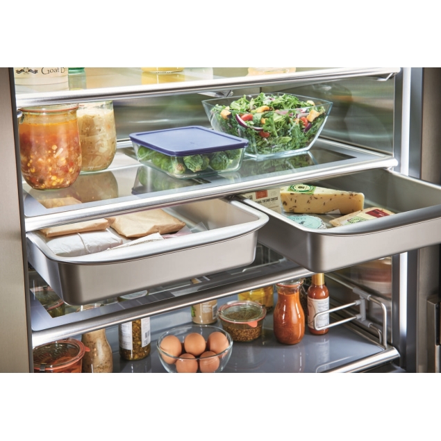 36" PRO Refrigerator/Freezer with Glass Door PRO3650G - modlar.com