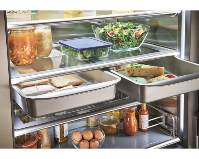 36" PRO Refrigerator/Freezer with Glass Door PRO3650G - modlar.com