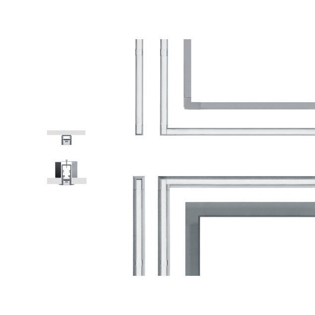 Continuous Rod Minimal Surface Mounted Light - modlar.com
