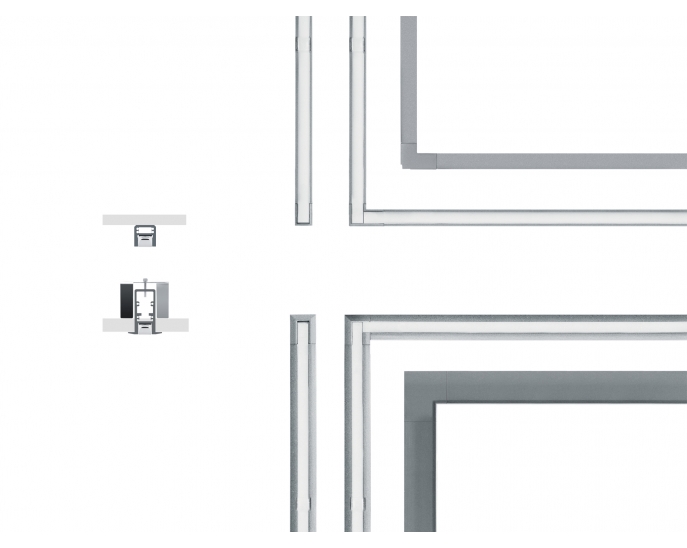 Continuous Rod Minimal Surface Mounted Light - modlar.com