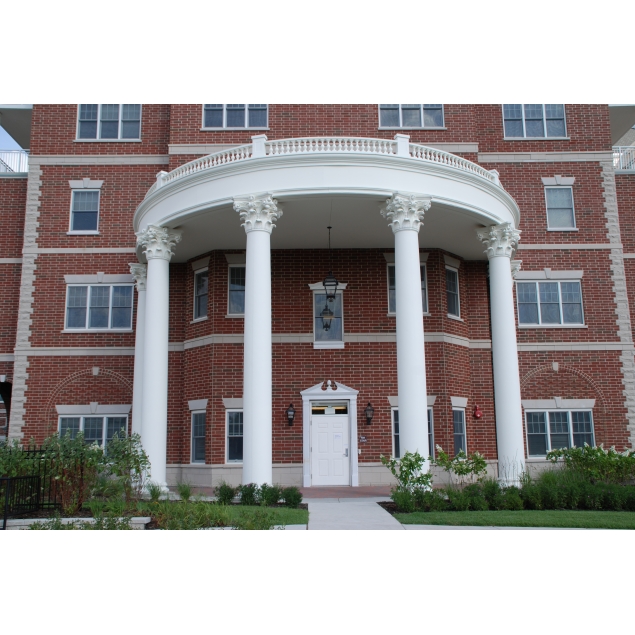 Architectural Mall Fiberglass Columns - modlar.com