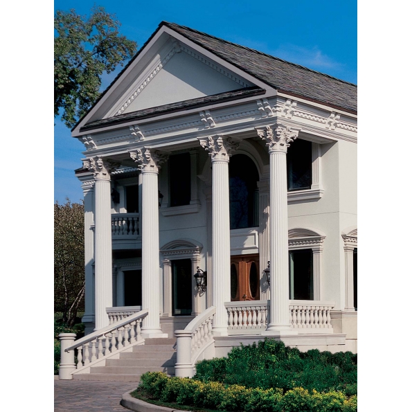 Architectural Mall Polymer Stone Columns - modlar.com