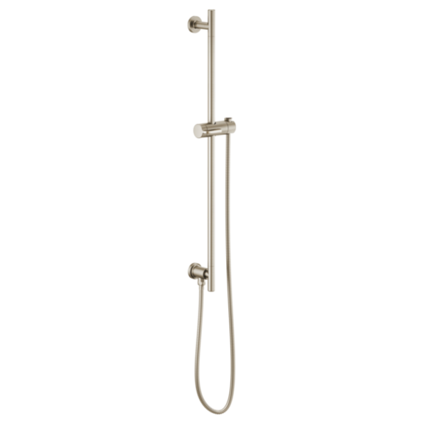 ESSENTIAL™ SHOWER Linear Round Slide Bar With Hose - 74792-PC - modlar.com