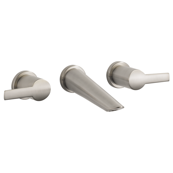 COMPEL Two Handle Wall Mount Bathroom Faucet - T3561LF-WL - modlar.com