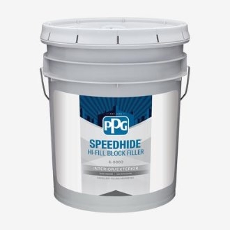 SPEEDHIDE® Interior/Exterior Masonry Hi Fill Latex Block Filler ...