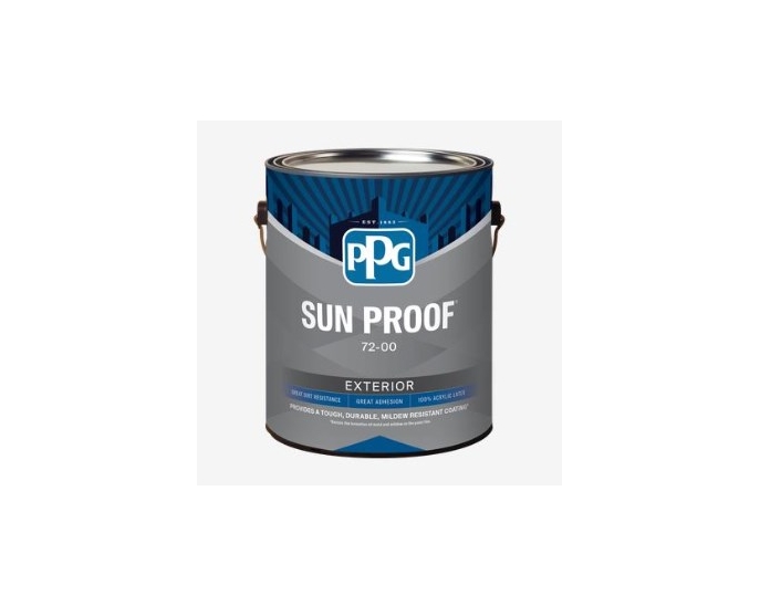 SUN PROOF® Exterior House and Trim Satin Latex 100% Acrylic - modlar.com