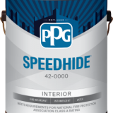 SPEEDHIDE® Interior Fire Retardant Flat Latex - modlar.com