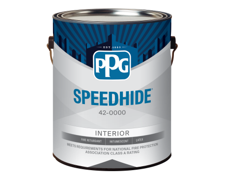 SPEEDHIDE® Interior Fire Retardant Flat Latex - modlar.com