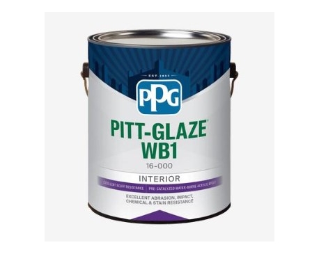 PITT-GLAZE® WB1 Interior Eggshell Pre-Catalyzed Water-Borne Acrylic ...