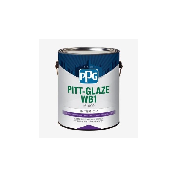 PITT-GLAZE® WB1 Interior Eggshell Pre-Catalyzed Water-Borne Acrylic ...