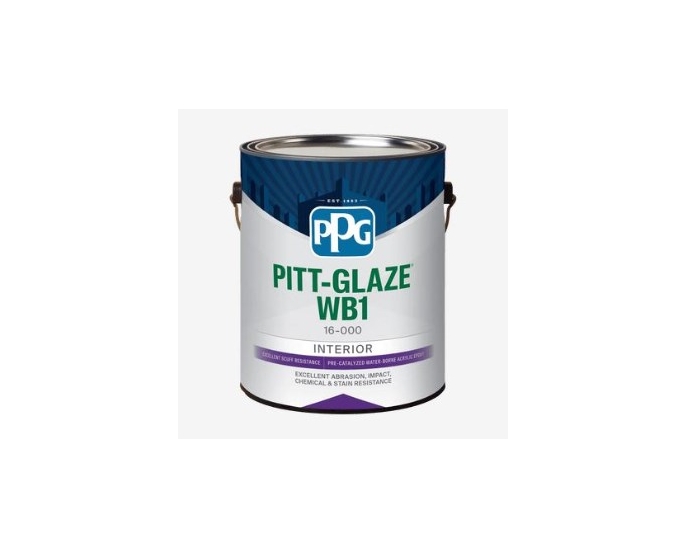 PITT-GLAZE® WB1 Interior Eggshell Pre-Catalyzed Water-Borne Acrylic ...