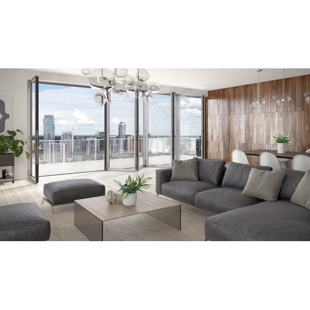 NanaWall NW Reinforced 647 - Folding Glass Wall - modlar.com