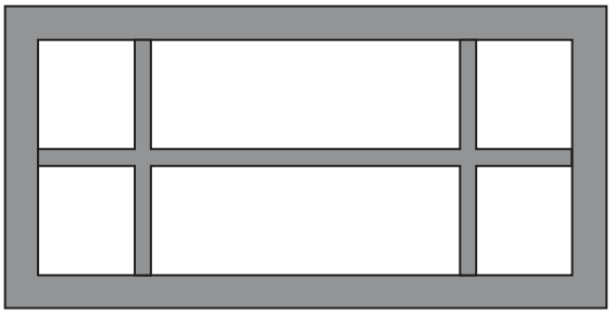 English Transom Grid - modlar.com