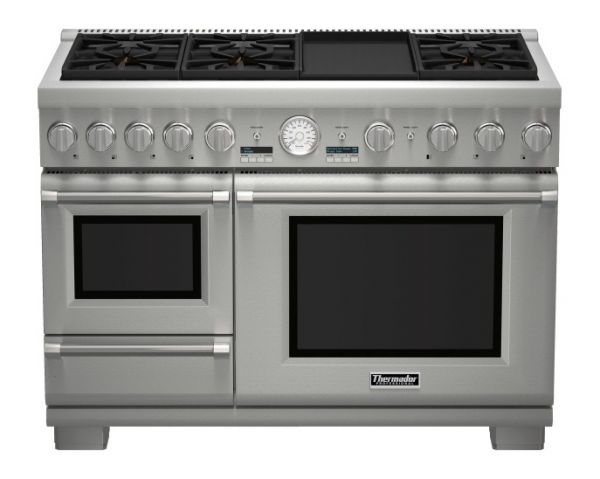 48 inch Professional Series Pro Grand Commercial Depth Dual Fuel Steam ...