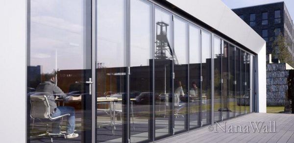 NanaWall Folding Glass Wall Systems - modlar.com