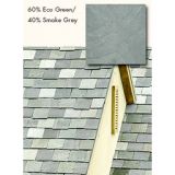 GAF: Slate Roofing, TruSlate Eco Green, 60% Eco Green, 40% Smoke Grey ...