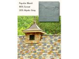 Slate Roofing, TruSlate Sunset, 80% Sunset, 20% Mystic Grey - modlar.com