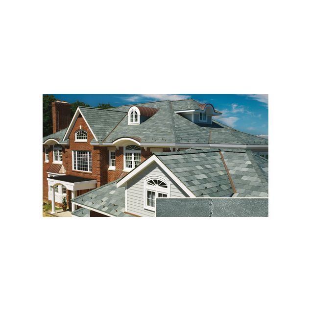 Slate Roofing, TruSlate Mystic Grey, 100% Mystic Grey - modlar.com