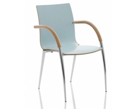 Calm Upright Stacking Chair - modlar.com